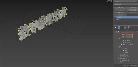 【3dmax】怎么样让二维变三维 用2d文本创建自己的名字 并使用挤出命令生成3d效果 csdn博客