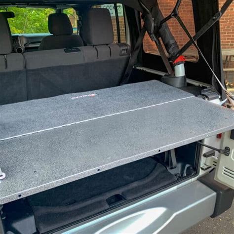 Ez 4x4 Ez Trunk Tailgate Table For 18 24 Jeep Wrangler Jl Quadratec