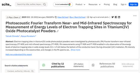 Photoacoustic Fourier Transform Near And Mid Infrared Spectroscopy For Measurement Of Energy