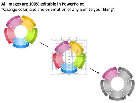 Circular Process Stages PowerPoint Templates Download PPT Background Template Graphics