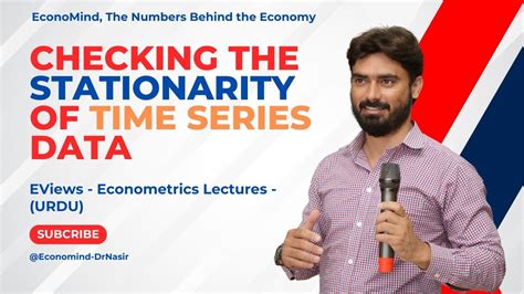 Stationary Eviews Time Series How To Check Stationarity Fo Time Series Data In Eviews