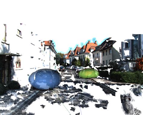 Generating Object Spheres With Adapting Size From Sequence Kitti 00