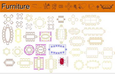 Autocad 2d Dwg Dxf Pdf Furniture File Ready Block For Autocad 2d