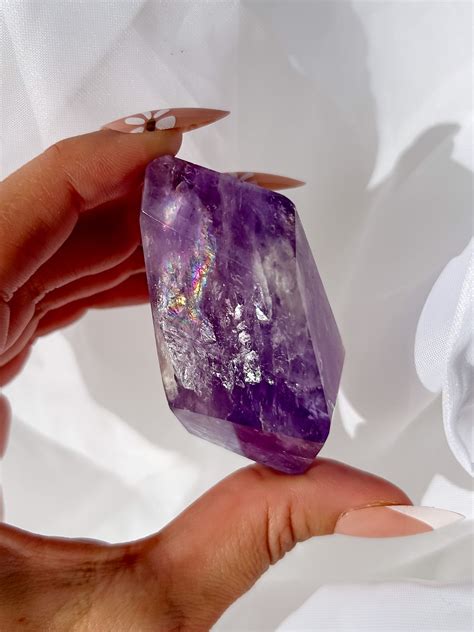 Ametrine Polished Freeform Anahi Mine Eastern Bolivia 275”65g Etsy