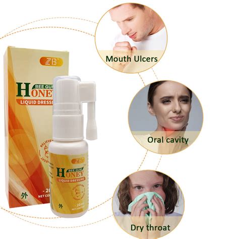 Tratamiento Bucal Para El Dolor De Garganta 20ml Tratamiento Para El