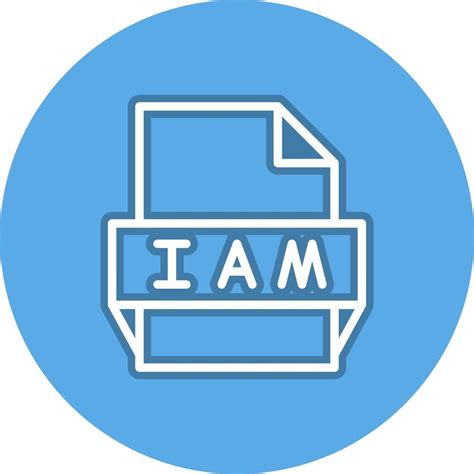 Iam File Format Icon 15824166 Vector Art At Vecteezy