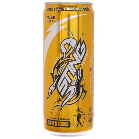 Sting Energy Drink Gold Rush Can M Vietnam Fmcg Goods Wholesaler