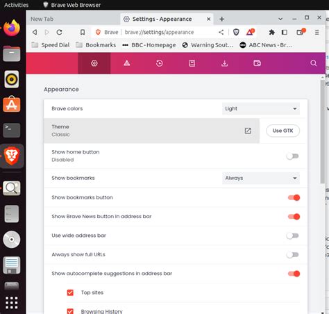 Update Show Bookmarks Setting · Issue 26072 · Bravebrave Browser · Github