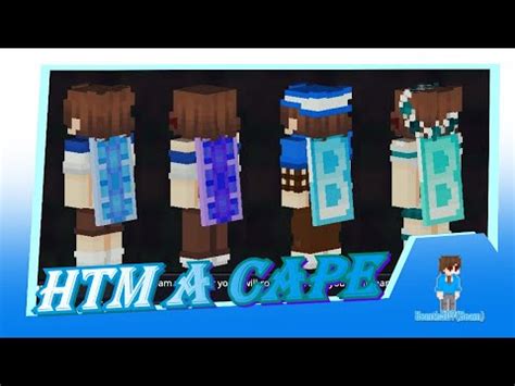 How To Make Your Own Cape Into Minecraft WIndows Only YouTube