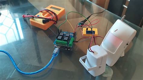 Alarma Con Arduino Uno Y Sensor De Movimiento Inalambrico Youtube