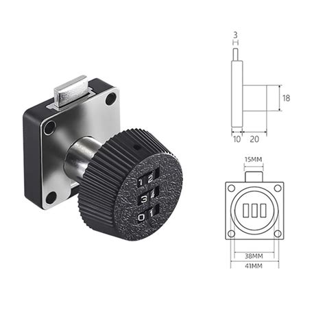 Pcs Drawer Code Lock Digit Combination Password Box Lock Cam Code Lock Zinc Alloy For Mailbox