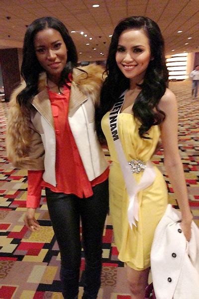 First Days Of Vietnamese Beauty Queen At Miss Universe