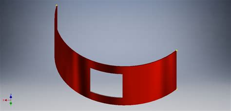 Solved Hole In Flat Pattern But Not Folded Part Autodesk Community