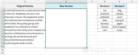 multiple replacements with excel