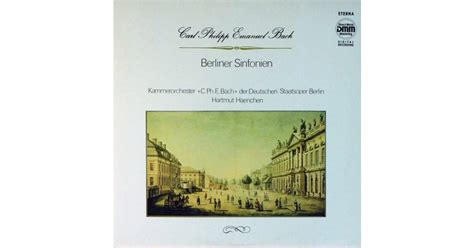 Disc Vinil Carl Philipp Emanuel Bach Kammerorchester C Ph E Bach