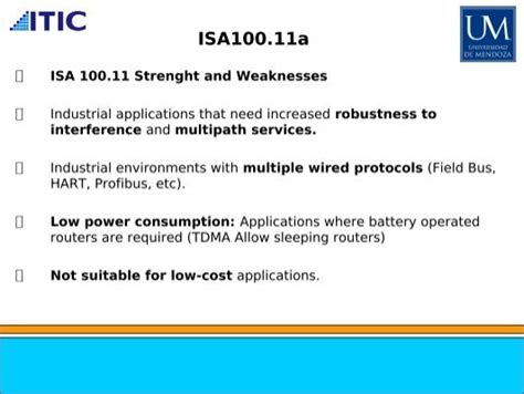 Isa100 11a • Isa 100 11