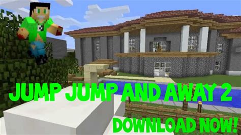 jump jump and away 2 parkour map minecraft map