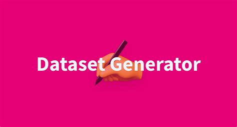 Dataset Generator A Hugging Face Space By Amentaphd