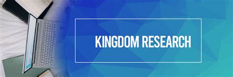 Kingdom Research Apostle Alton Williams Church Ministry Resource