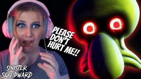 Literally Hitting The Squiddy Sinister Squidward Youtube