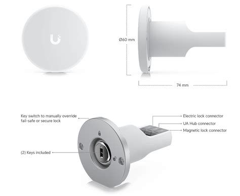 Unifi Access Rescue Keyswitch Tech Specs