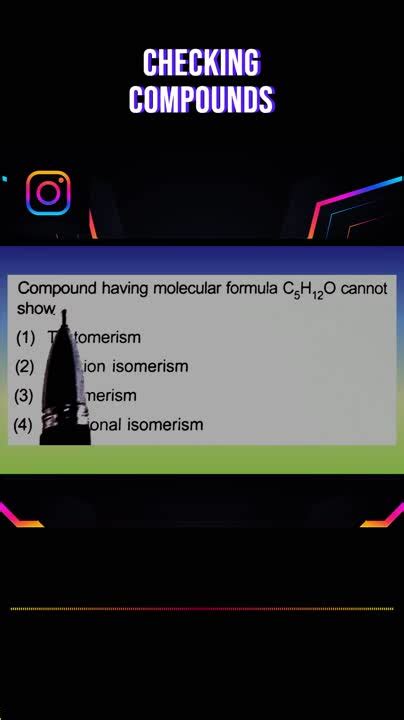 Compound Having Molecular Formula C₅h₁₂o Cannot Show Doubtify Jee Posted On The Topic Linkedin