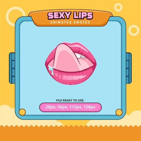 Sexy Lips Animated Emotes Twitch Emotes Kick Emotes Emoji Discord