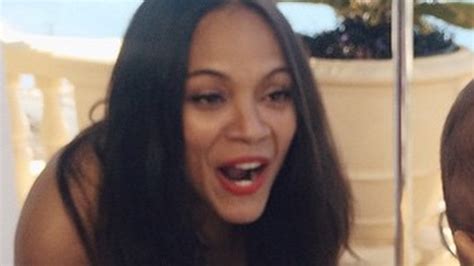 Zoe Saldana Shares Cute Pic Of Twins Shows Off Post Baby Bod Workout
