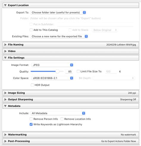 p export strips exif information even with in adobe community