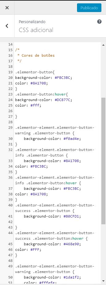 Como Personalizar As Cores Dos Botões Do Elementor