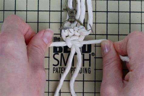 DIY Macrame Wristlet Keychain 2 Ways Easy Tutorial Marching North