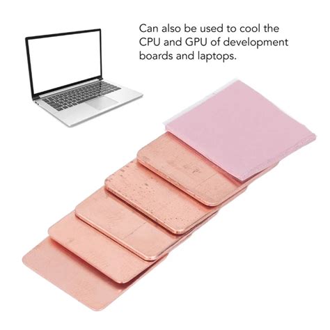 Heatsink Copper Pad Shim Pad Heat Sink Thermal Cpu Cooler Kit For Vga