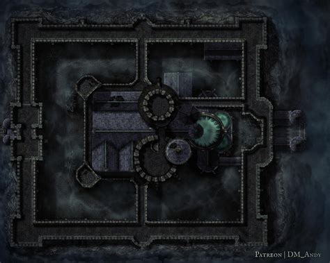 Castle Ravenloft Exterior Only Battlemap [100x80] R Inkarnate