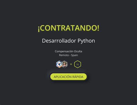 Desarrollador Python En Prometeo Talent Torre