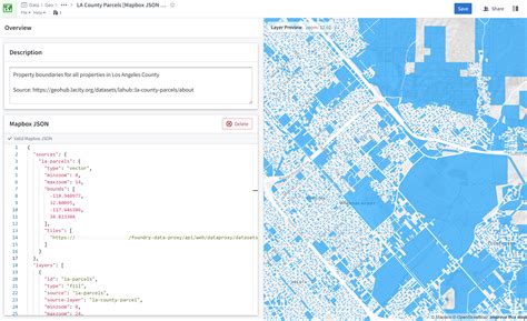 Map • Integrate Data For The Map • Map Layer Editor • Palantir
