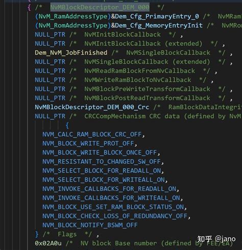 Microsar基于fee的nvm格式简介与应用 Tc397平台 知乎