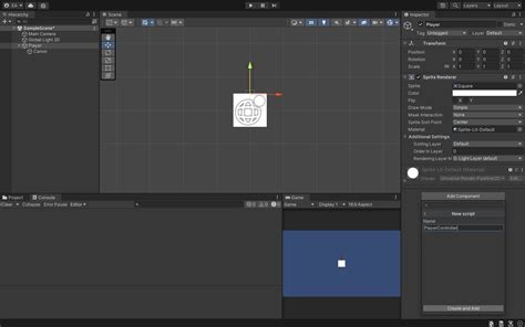 Game Development Club Tutorial Top Down Shooter