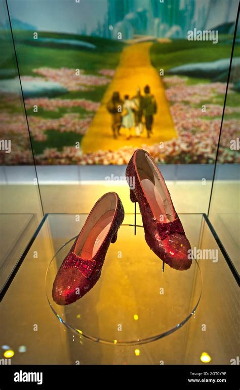 Dorothys Ruby Slippers From The Wizard Of Oz At The Academy Museum Of