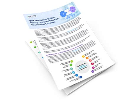 Best Practices For Building Privacy Compliant Data Clean Rooms Using Snowflake Infocepts Data And Ai