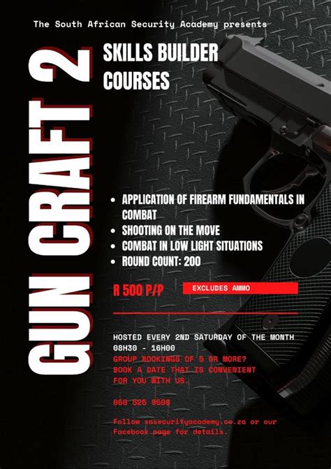 Firearm Training 1 South African Security Academy