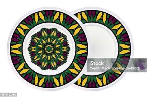 라운드 꽃 만다라 장식 및 프레임의 집합입니다 벡터 일러스트입니다 격리 동양 디자인 레이아웃 0명에 대한 스톡 벡터 아트 및 기타 이미지 Istock