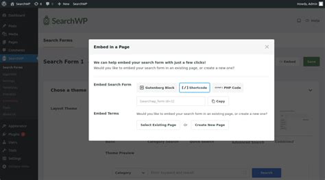 Search Forms SearchWP