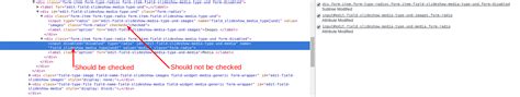 Javascript Chrome Breakpoint On Radio Doesnt Fire Stack Overflow