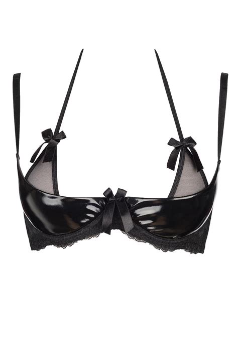 Axami V 6471 Noir Sexy Shelf Bra Black
