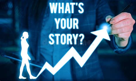 Writing Note Showing What S Your Story Question Business Photo Showcasing Asking Demonstrating