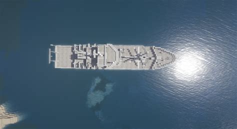 Echo Class Survey Ship Royal Navy Minecraft Map