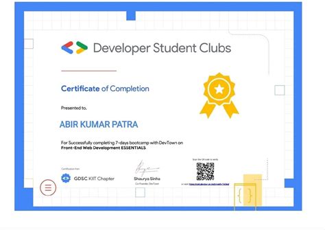 abir kumar patra on linkedin so recently i completed the 7 day front end web development bootcamp…