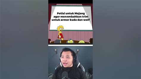 React Meme Minecraft Lucu Indonesia 181 Shorts Youtube