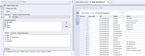 Solved Replacing Empty Value With Previous Value With Gro Alteryx