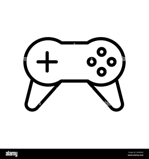 Joystick Outline Vector Icon Isolated Stock Vector Image Art Alamy